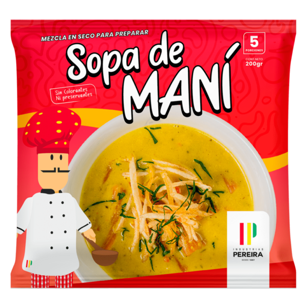 Sopa de Mani Deshidratada - Bolivia Contigo