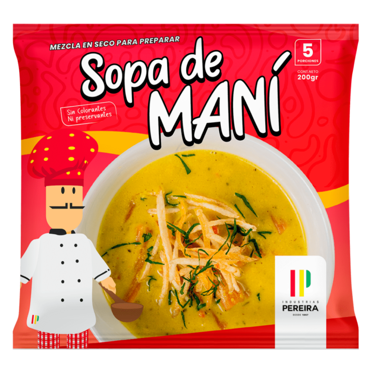 Sopa de Mani Deshidratada - Bolivia Contigo